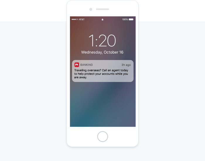 Bring back FinServ site abandoners with push notifications Bring back FinServ site abandoners with push notifications